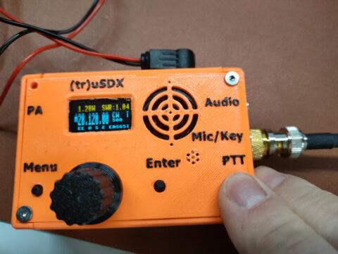 (Tr)uSDX - Aufbau und Test des Classic Boards - DL7JU