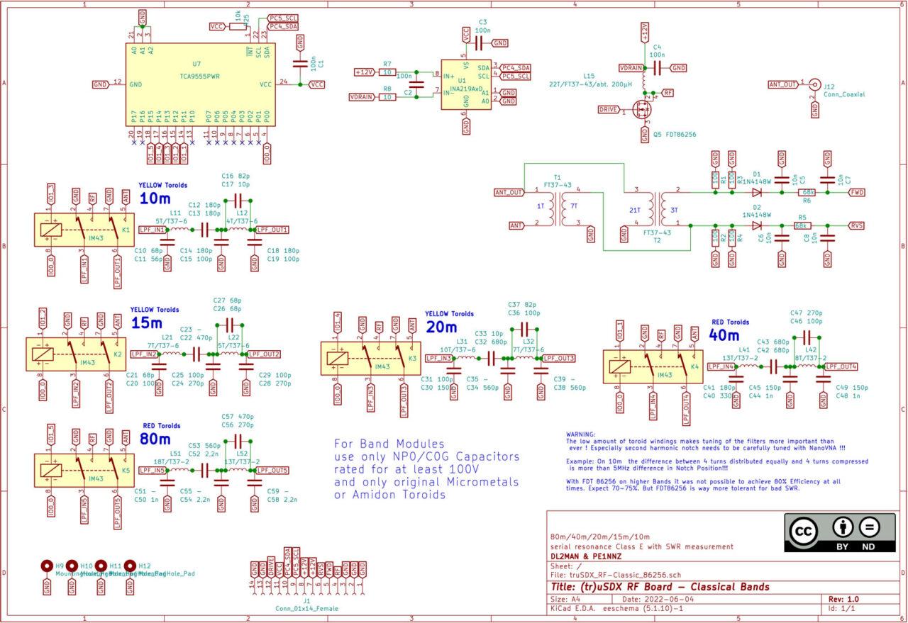 (Tr)uSDX - Aufbau und Test des Classic Boards - DL7JU