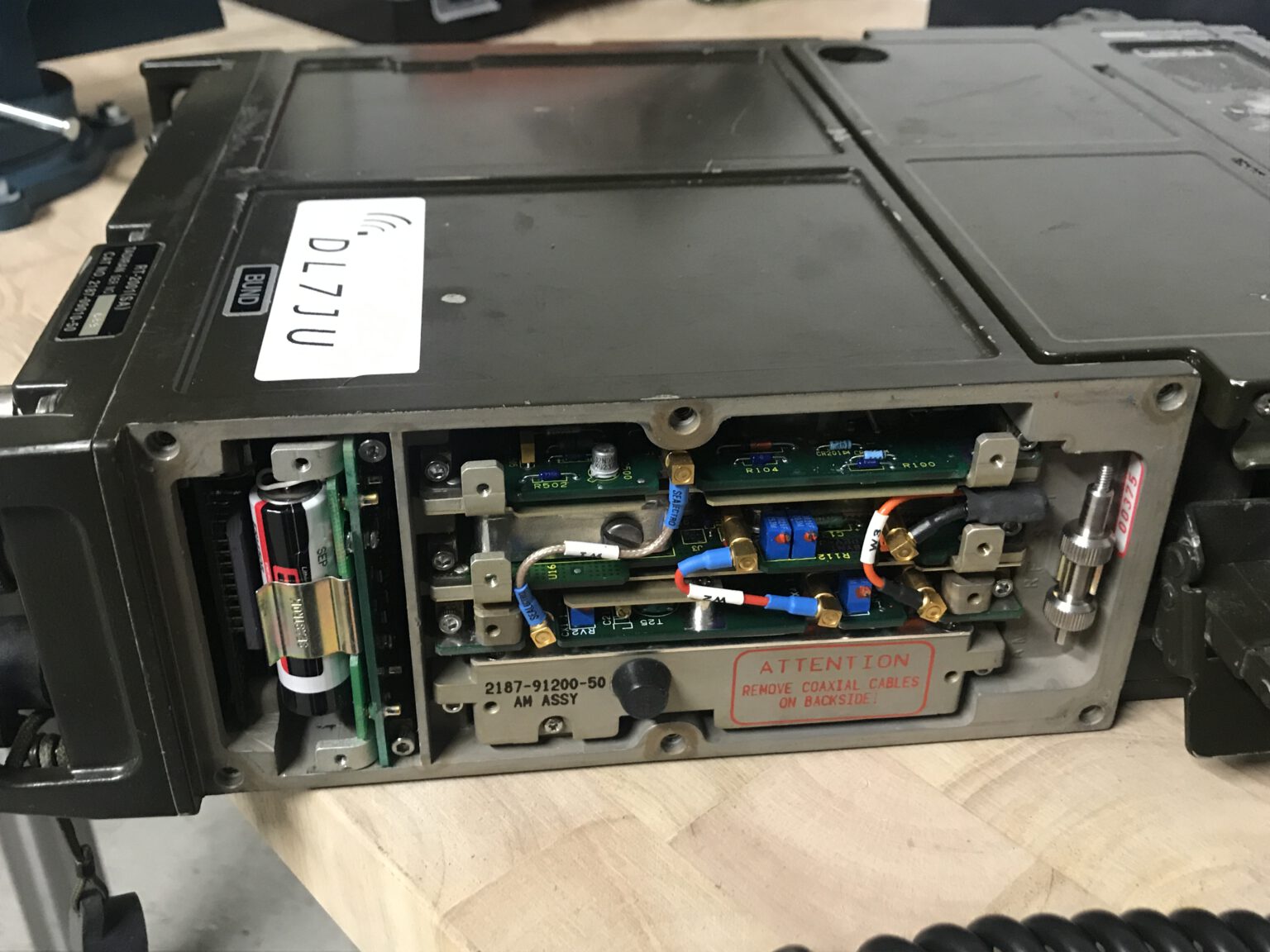 Tadiran PRC-2200 (SA) Man-Pack Man-Pack DL7JU - Freefall