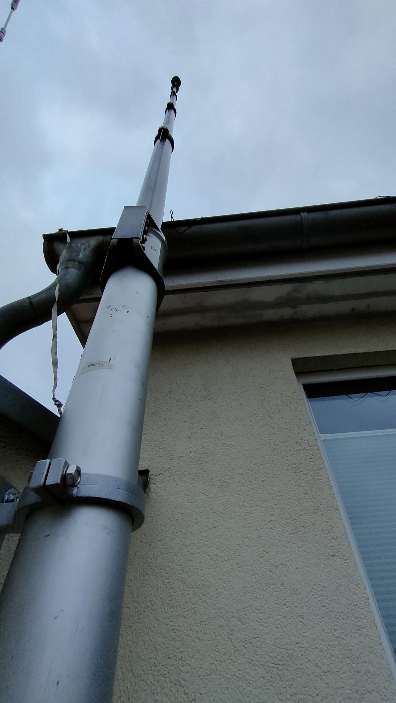 Projekt "Geroh Kurbelmast und Hexbeam" - DL7JU