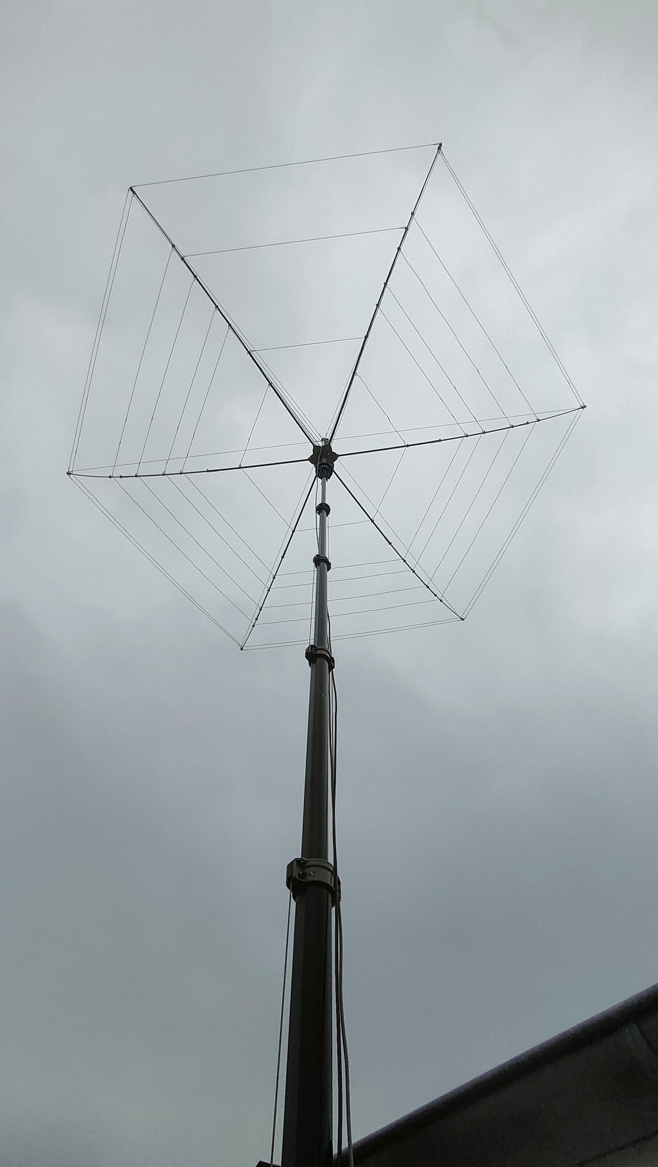 Projekt "Geroh Kurbelmast und Hexbeam" - DL7JU